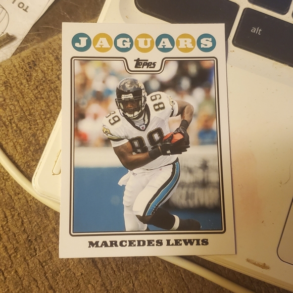 Other | Marcedes Lewis Football Card | Poshmark